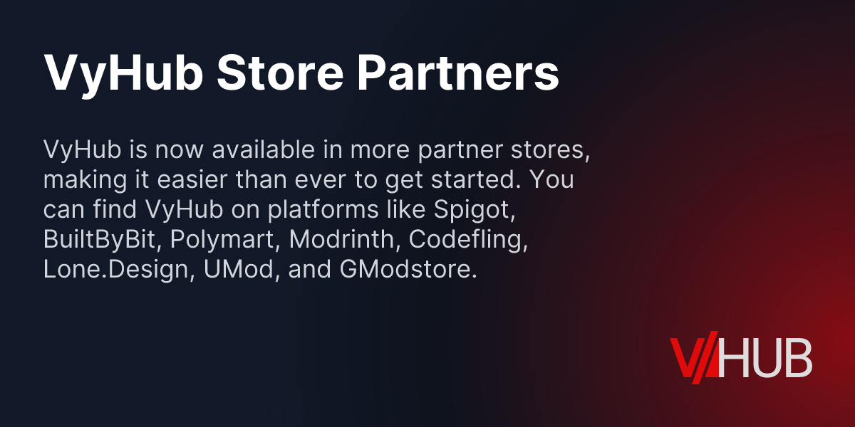 VyHub Store Partners - VyHub