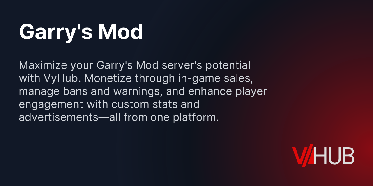 Garry's Mod - VyHub