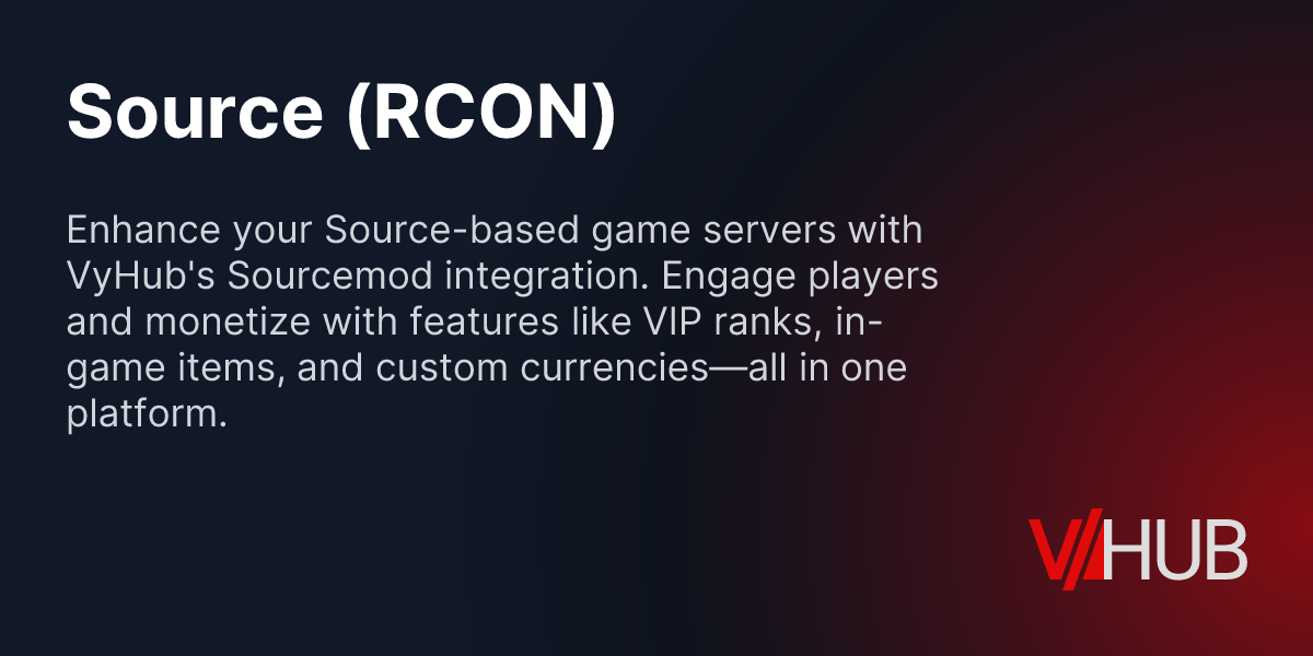 Source (RCON) - VyHub